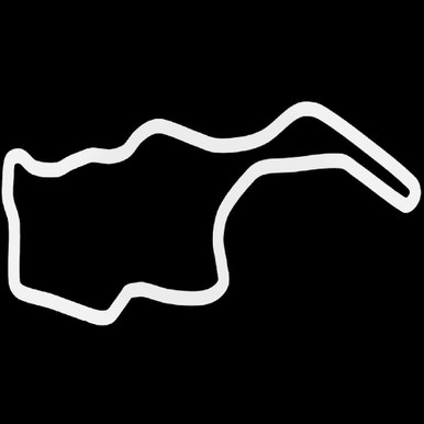 Sonoma Raceway Infineon Nascar Course Vinyl Decal Sticker