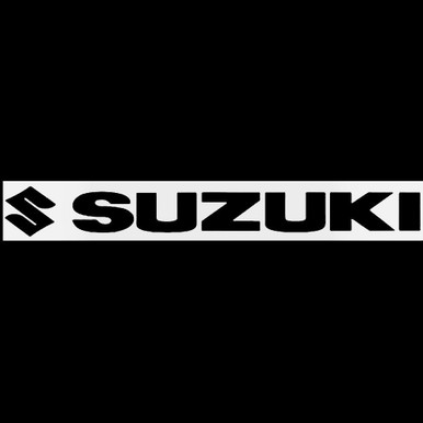 Suzuki Windshield Banner 2 Vinyl Decal Sticker