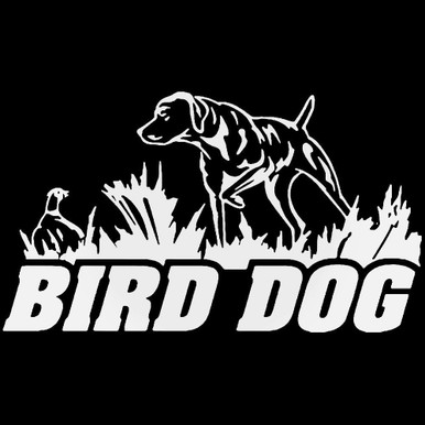 Bird Dog Hunting Sticker