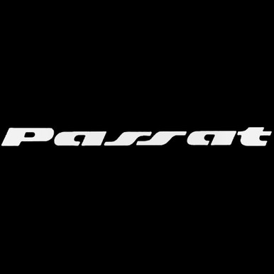 Volkswagen Passat Logo Vinyl Decal