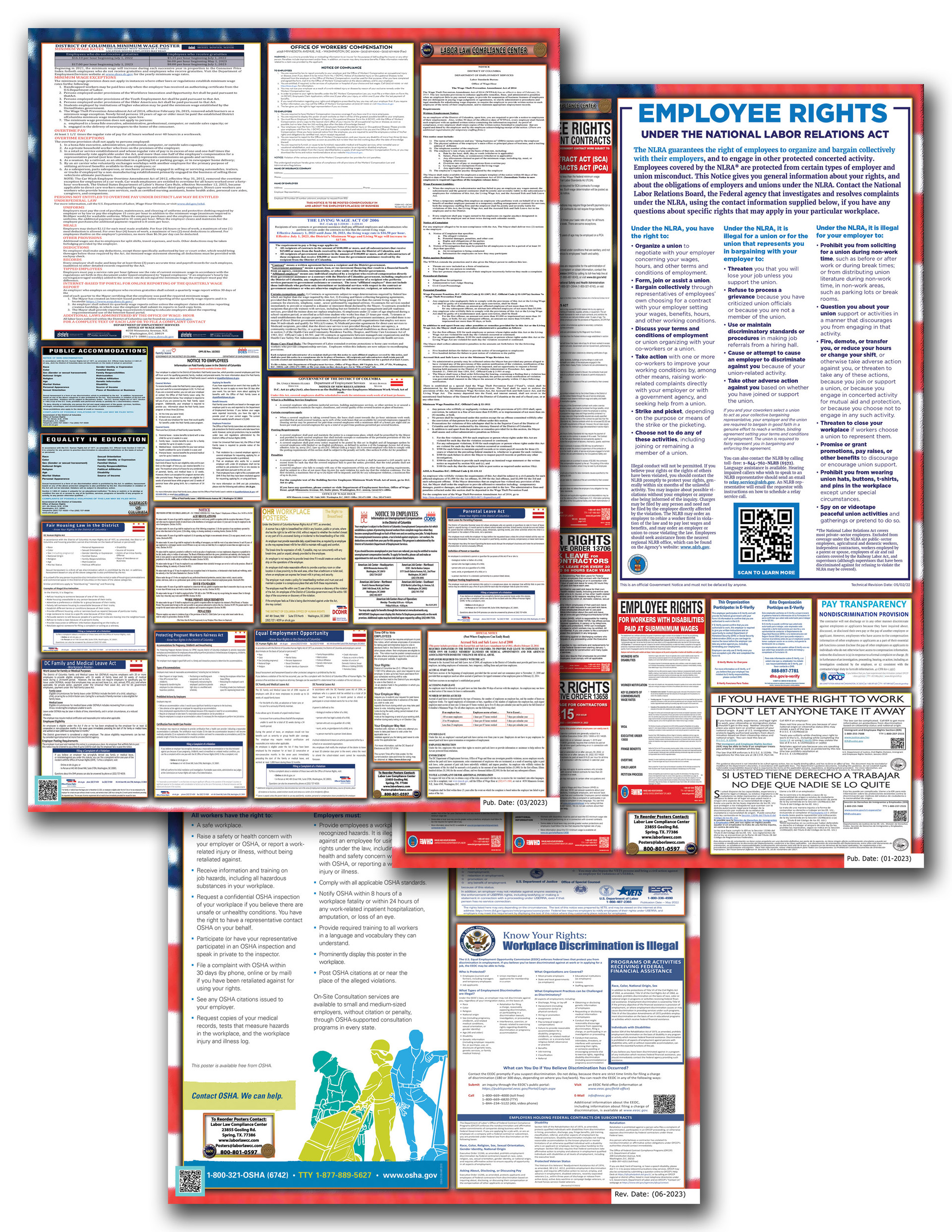 2026 Federal Contractor Poster: All-in-One Compliance