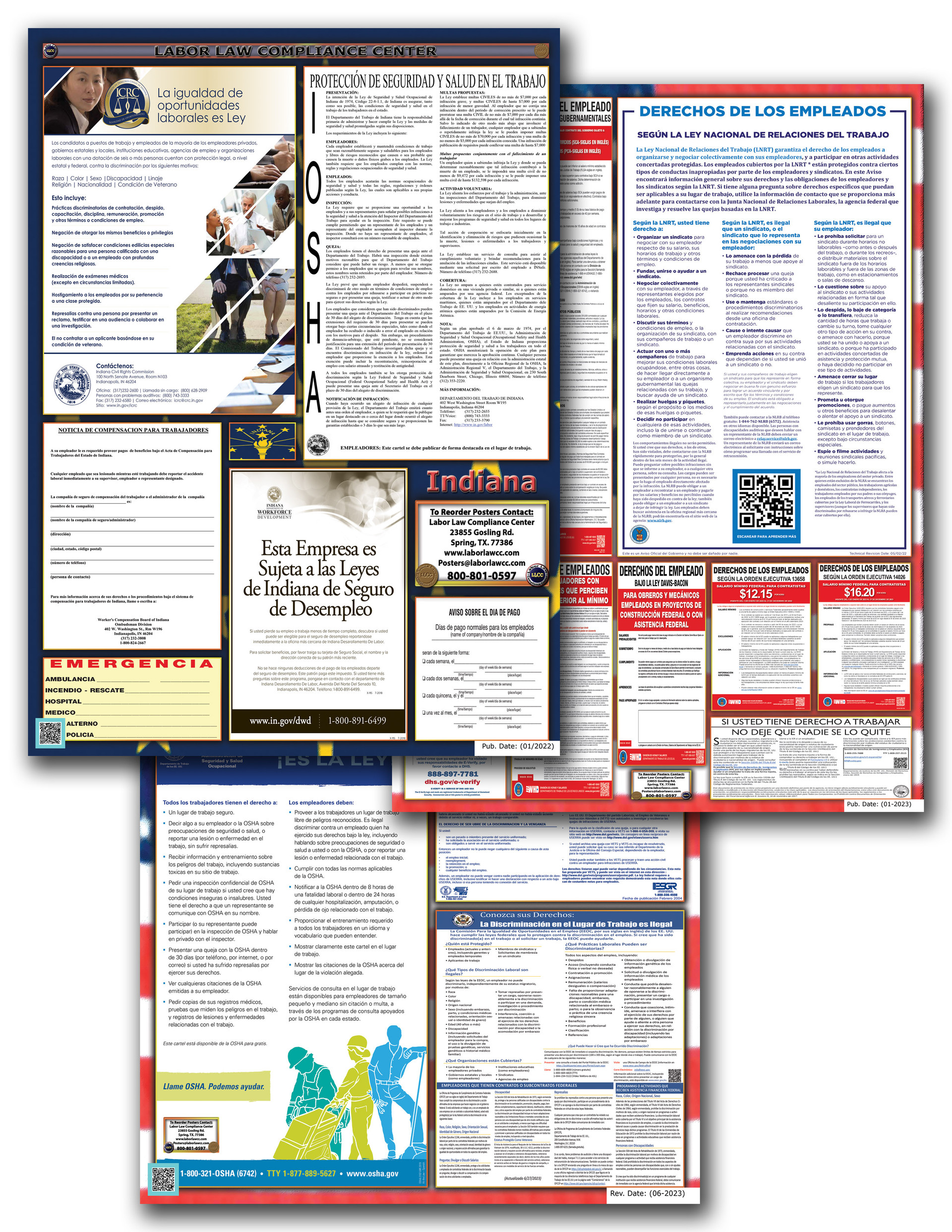 Federal Complete Contractor Poster (2024) | Labor Law Compliance Center