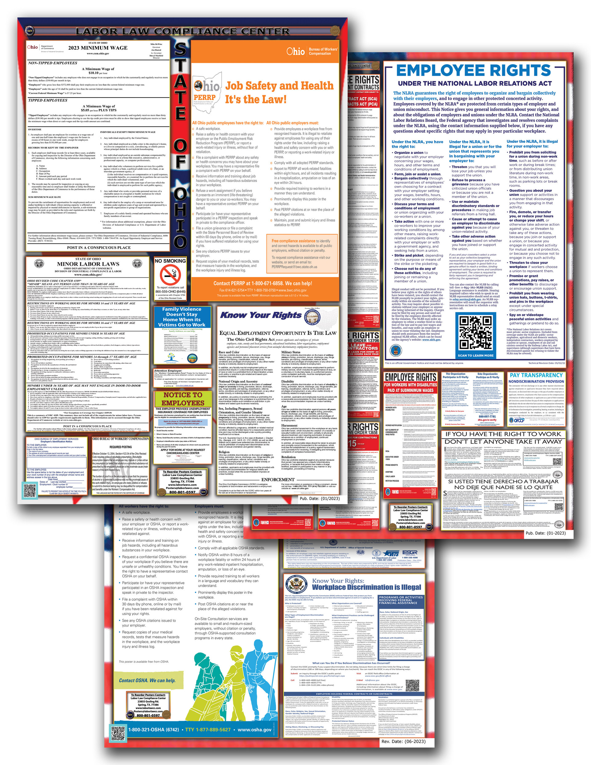Federal Complete Contractor Poster (2024) | Labor Law Compliance Center