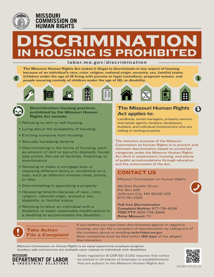 Fair Housing Poster
