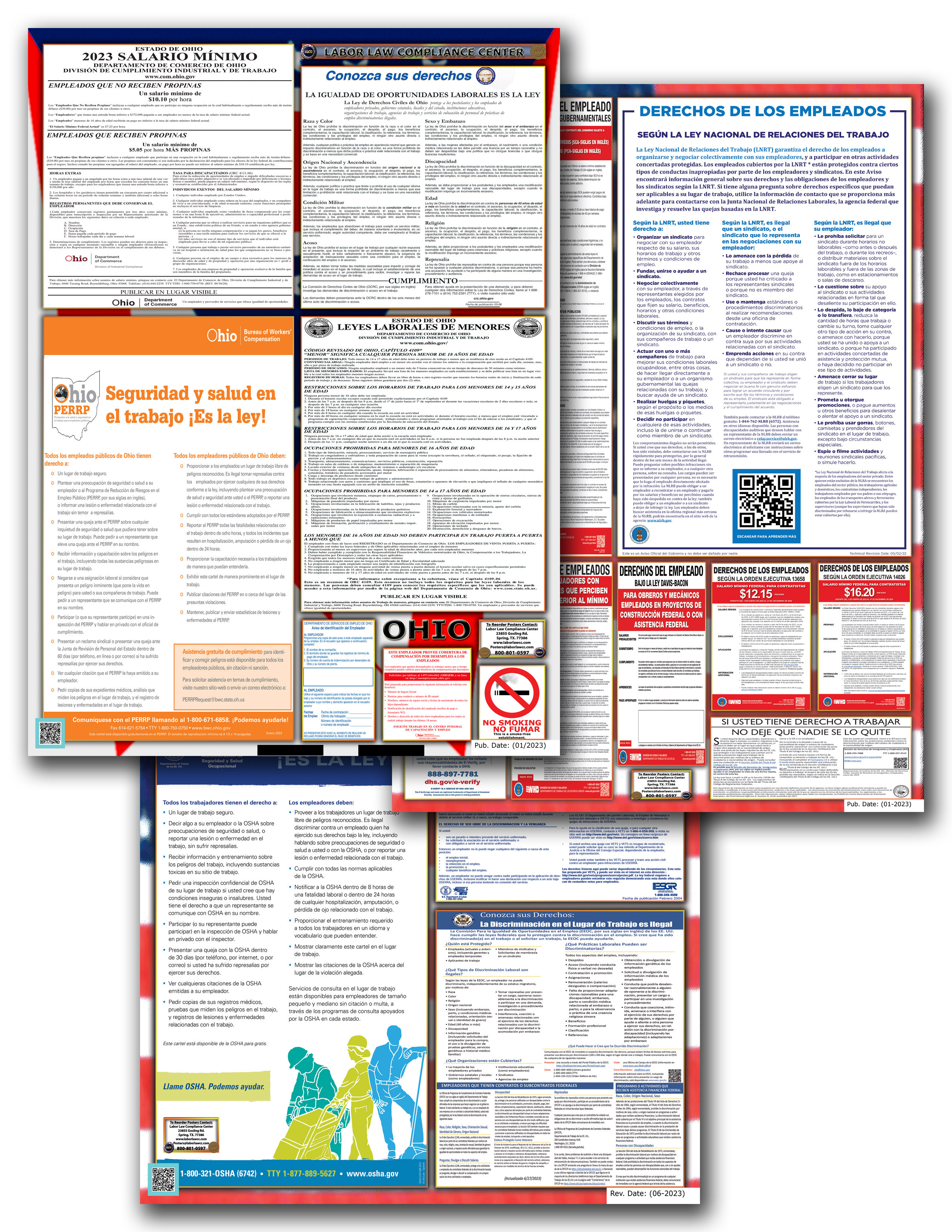 Required 2026 Ohio State & Federal Labor Law Posters