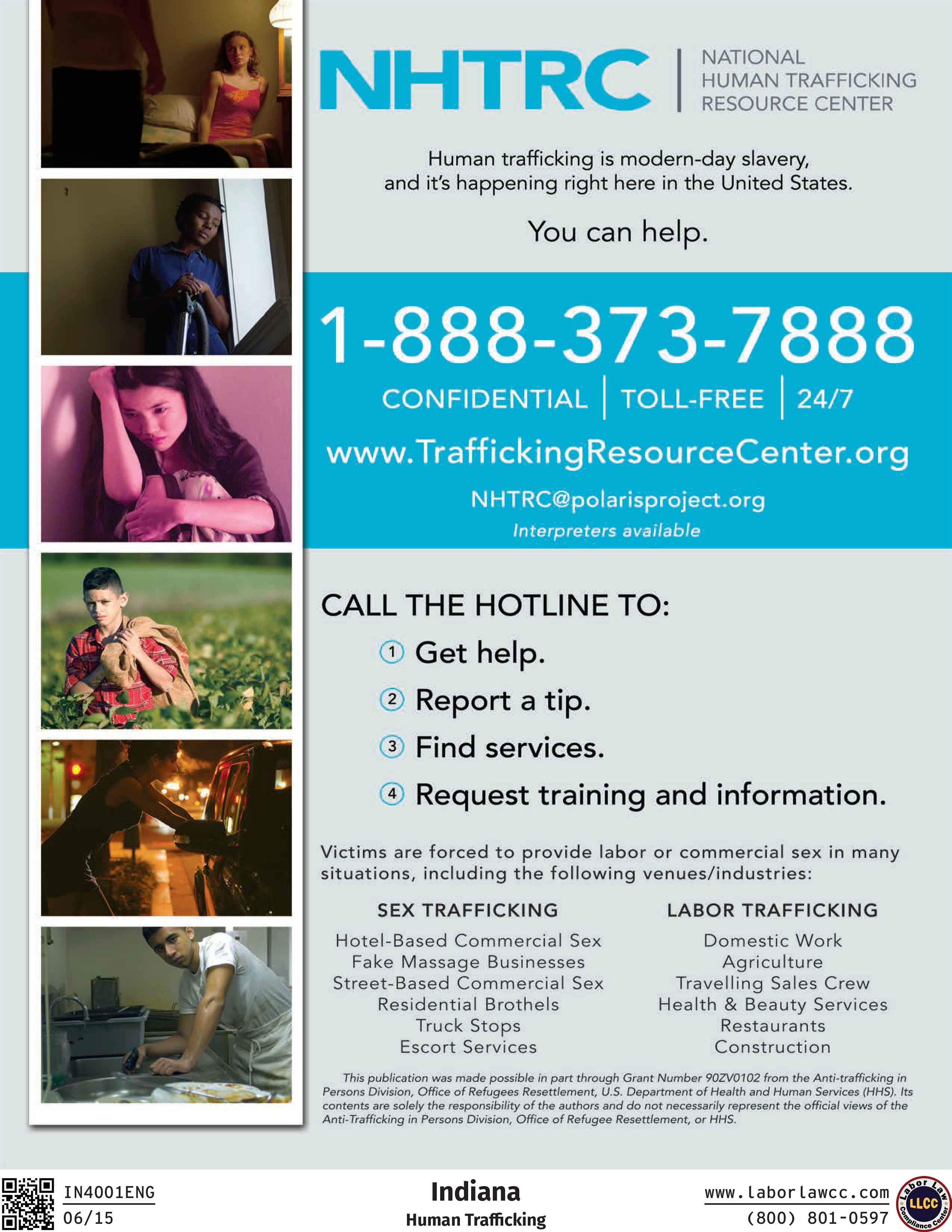 Indiana Human Trafficking Supplement