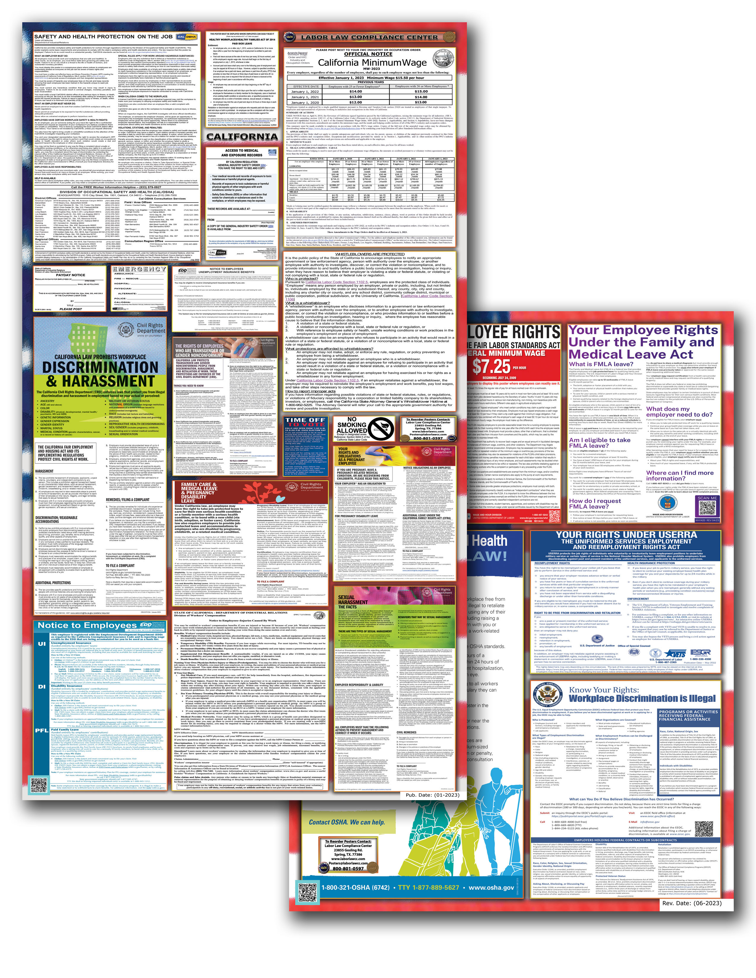 California Labor Law Posters - Labor Law Compliance Center