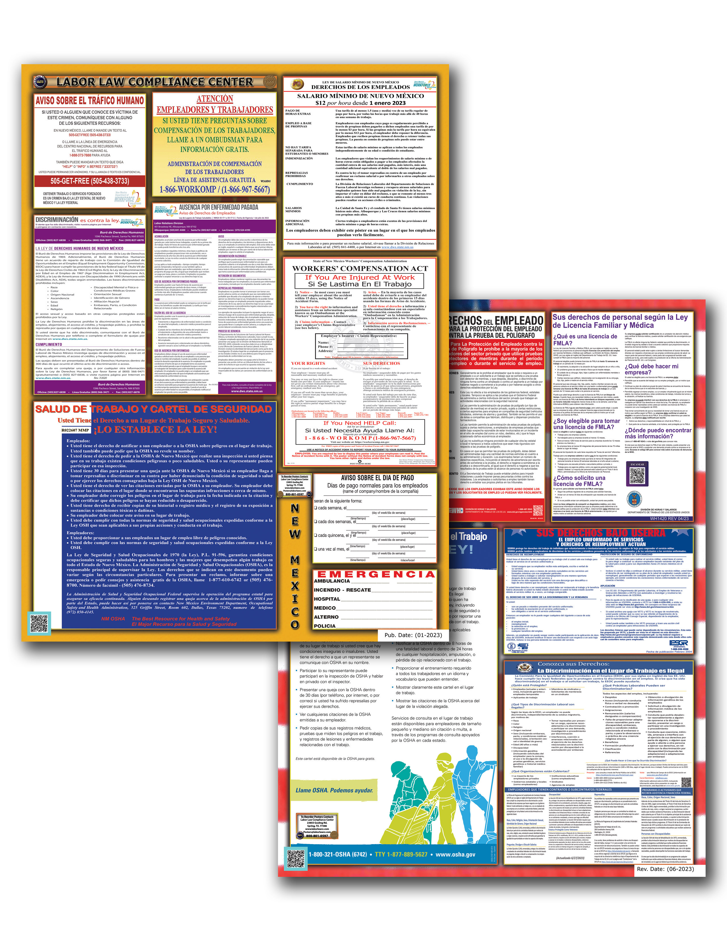 Required 2026 New Jersey State & Federal Labor Law Posters