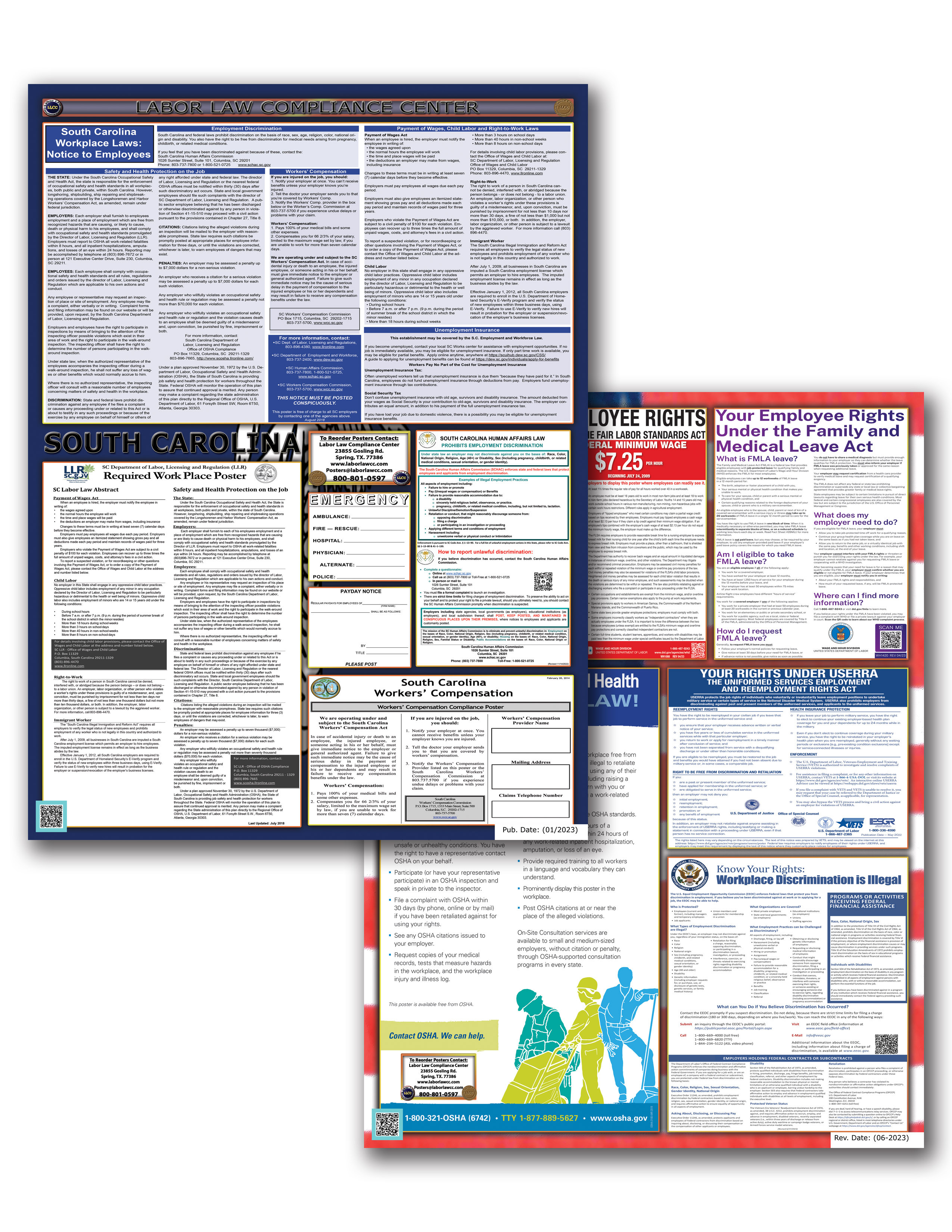 South Carolina Labor Law Posters - Labor Law Compliance Center