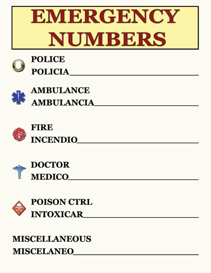 First Aid Posters