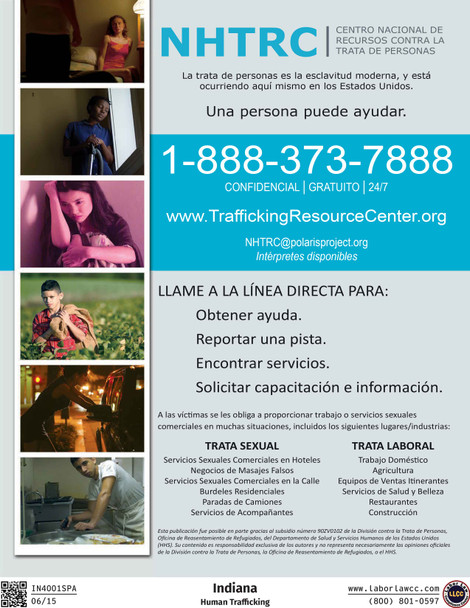 Indiana Human Trafficking Supplement
