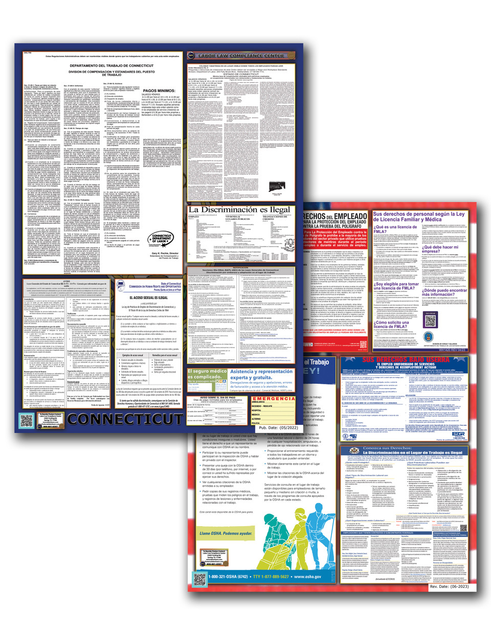 Texas State and Federal Poster Set (2024)