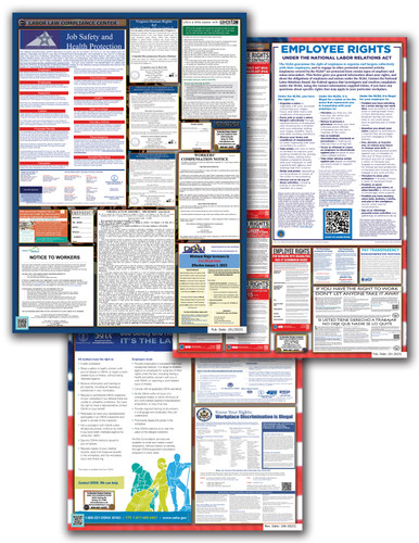 Virginia, Federal, and Federal Contractor Poster Set (2026)