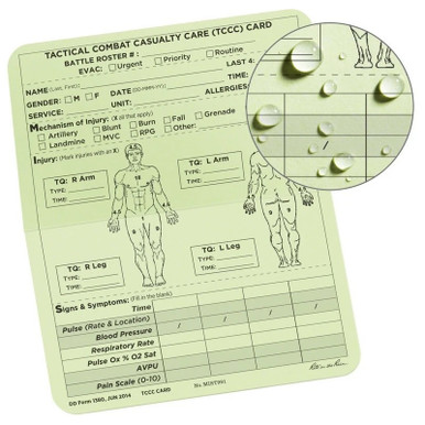 TCCC All Weather Combat Card Pack | Blaze Defense Systems