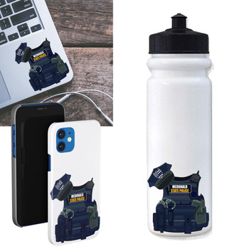 Personalized Police or Corrections Sticker for your Hero | Laminated ...