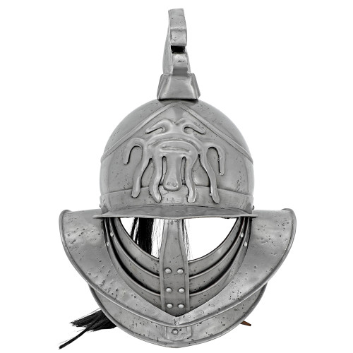Spartacus Warrior Gladiator Helmet – Premium 18-Gauge Steel Battle Helm