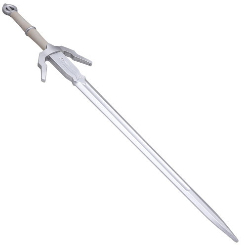 Silver Wolf Fantasy Foam Sword – Medieval Cosplay Prop