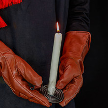 Forged Spiral Chandler Candle Holder - Armory Replicas