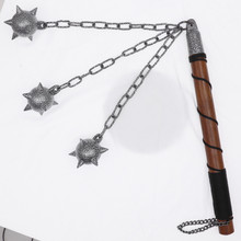 Medieval Three-Balled Spiked Flail – Classic Chain Mace Replica