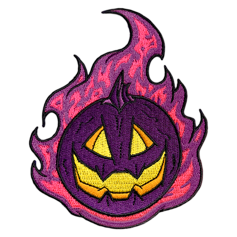 Purple Flaming Jack Patch - Limited Edition (Subscription & Patreon ...