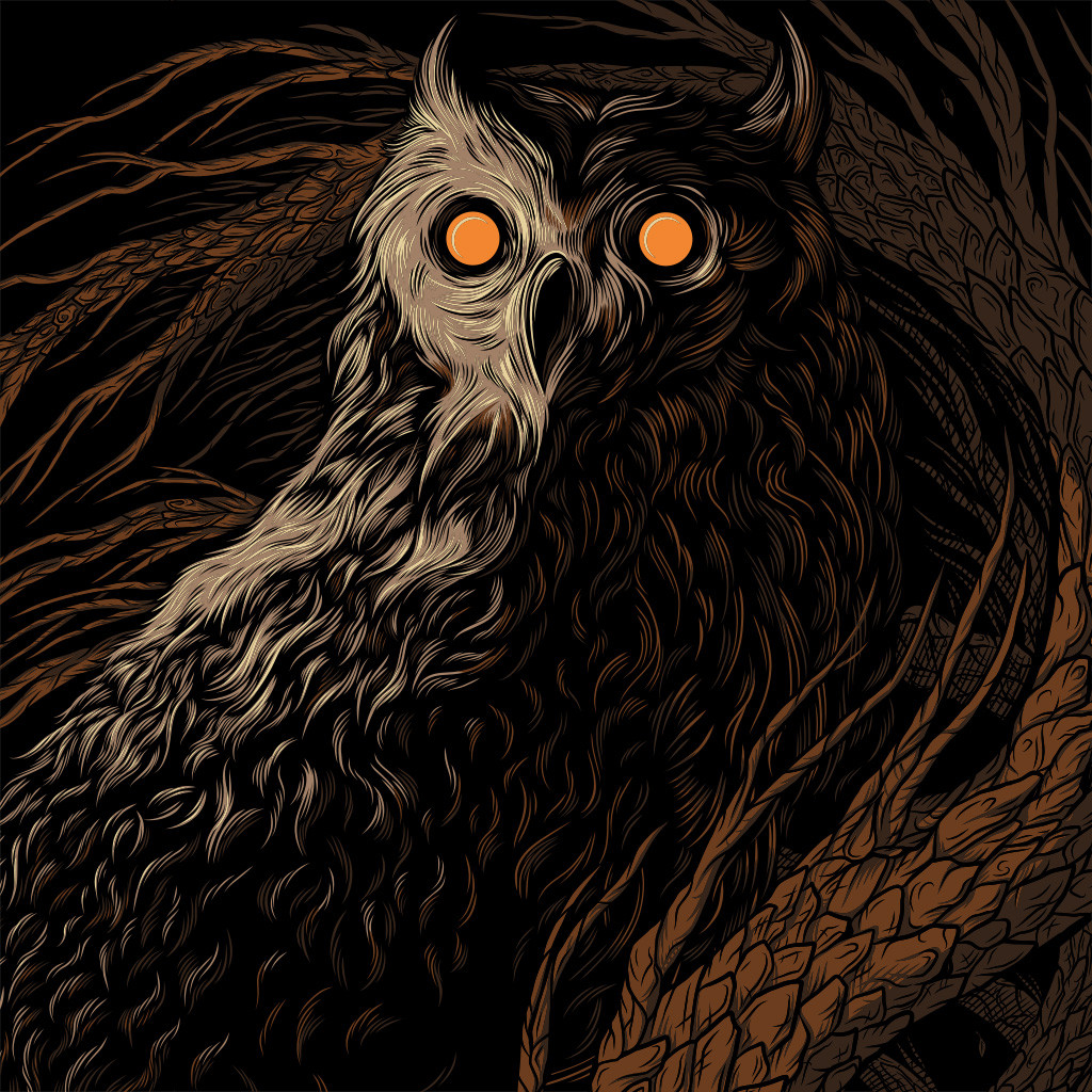 Midnight Owl Re-Inked Long Sleeve Shirt - Seventh.Ink