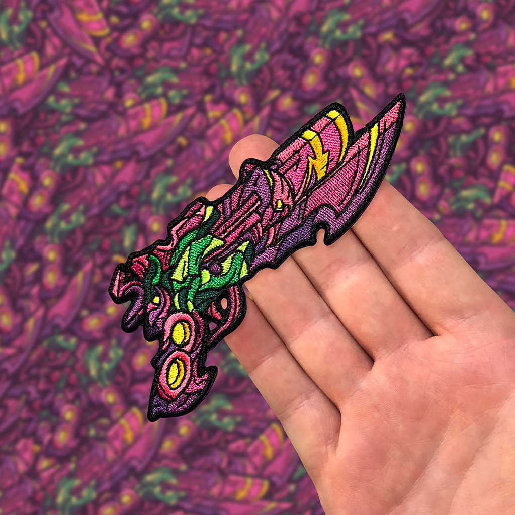 Borea - The Grim Blaster Patch - Fragmented Souls - Seventh.Ink