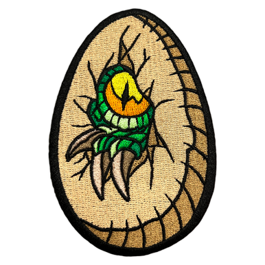 Raptor Egg Patch - Seventh.Ink