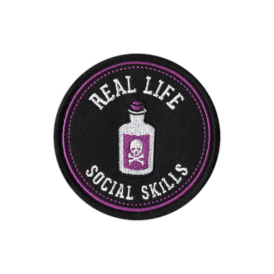 Real Life Social Skills Patch - Seventh.Ink