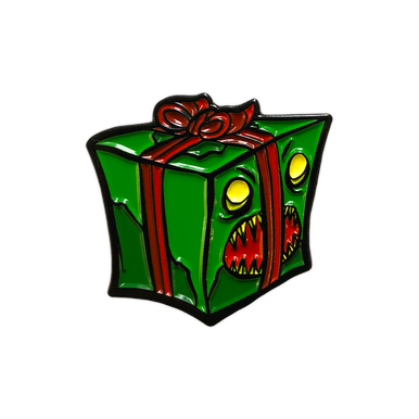 Evil Present Enamel Pin - Seventh.Ink