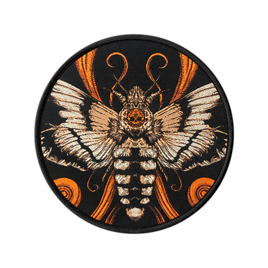 Acherontia Entwined Woven Patch - Seventh.Ink