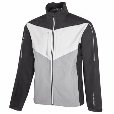 Galvin Green Armstrong Waterproof Jacket - Navy/Orange/White | Golfsupport