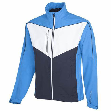 Galvin Green Armstrong Waterproof Jacket - Navy/Orange/White | Golfsupport