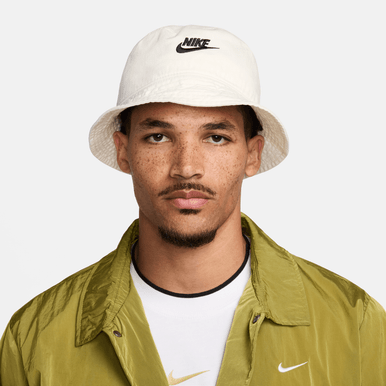 Nike Apex Swoosh Golf Bucket Hat - Sail/Black | Golfsupport