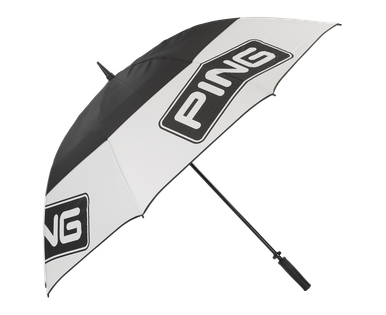 Ping Golf Tour Umbrella - White/Black | Golfsupport