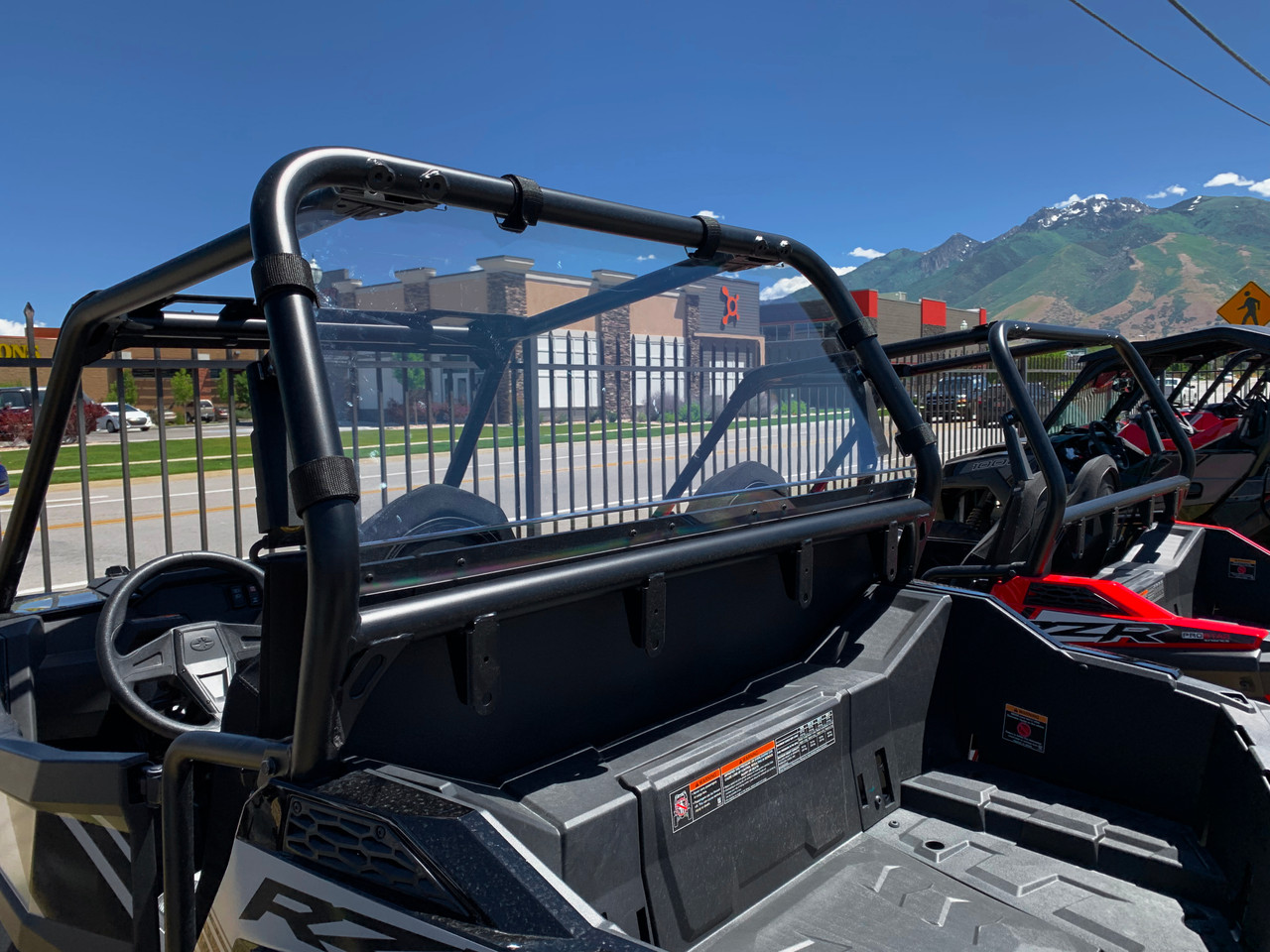 Rear Polycarbonate Window For Rzr 900 2015 2020 Utvzilla