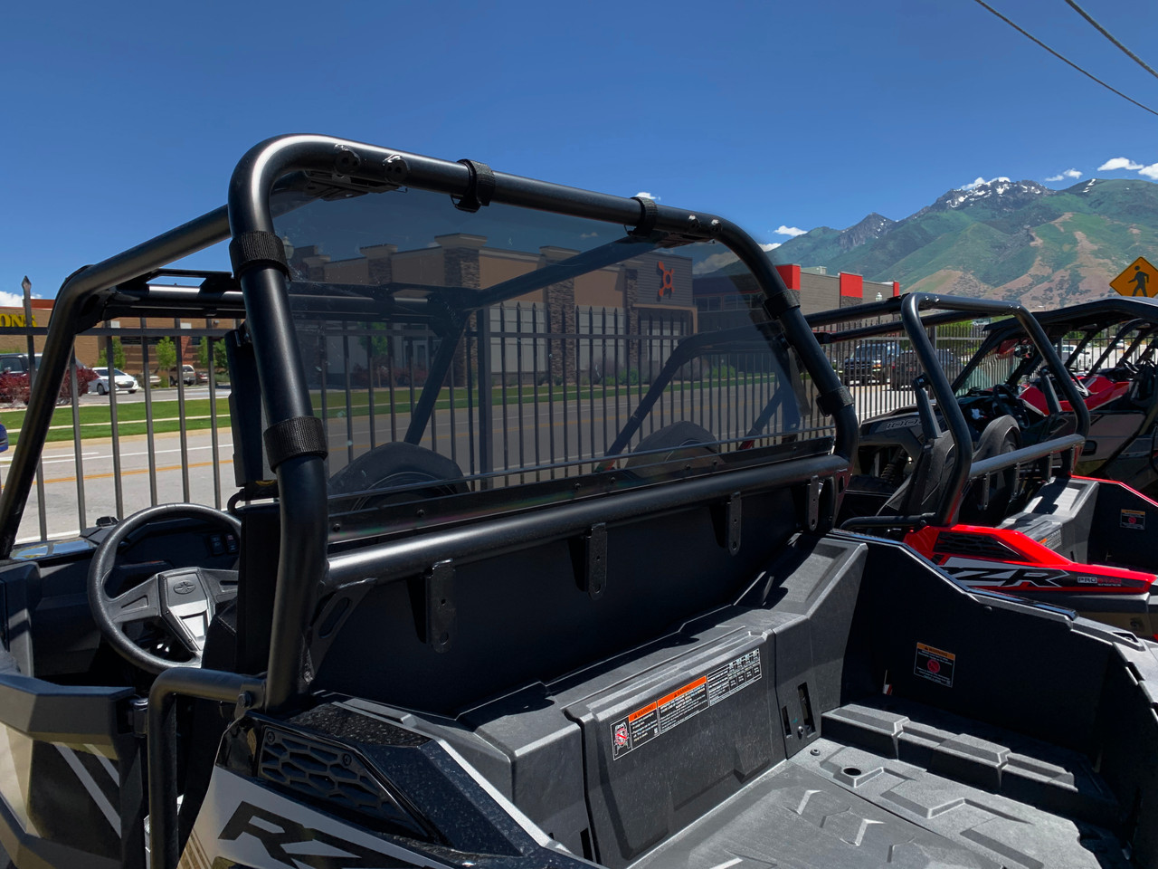 Rear Tinted Polycarbonate Window For Rzr 900 2015 2020 Utvzilla