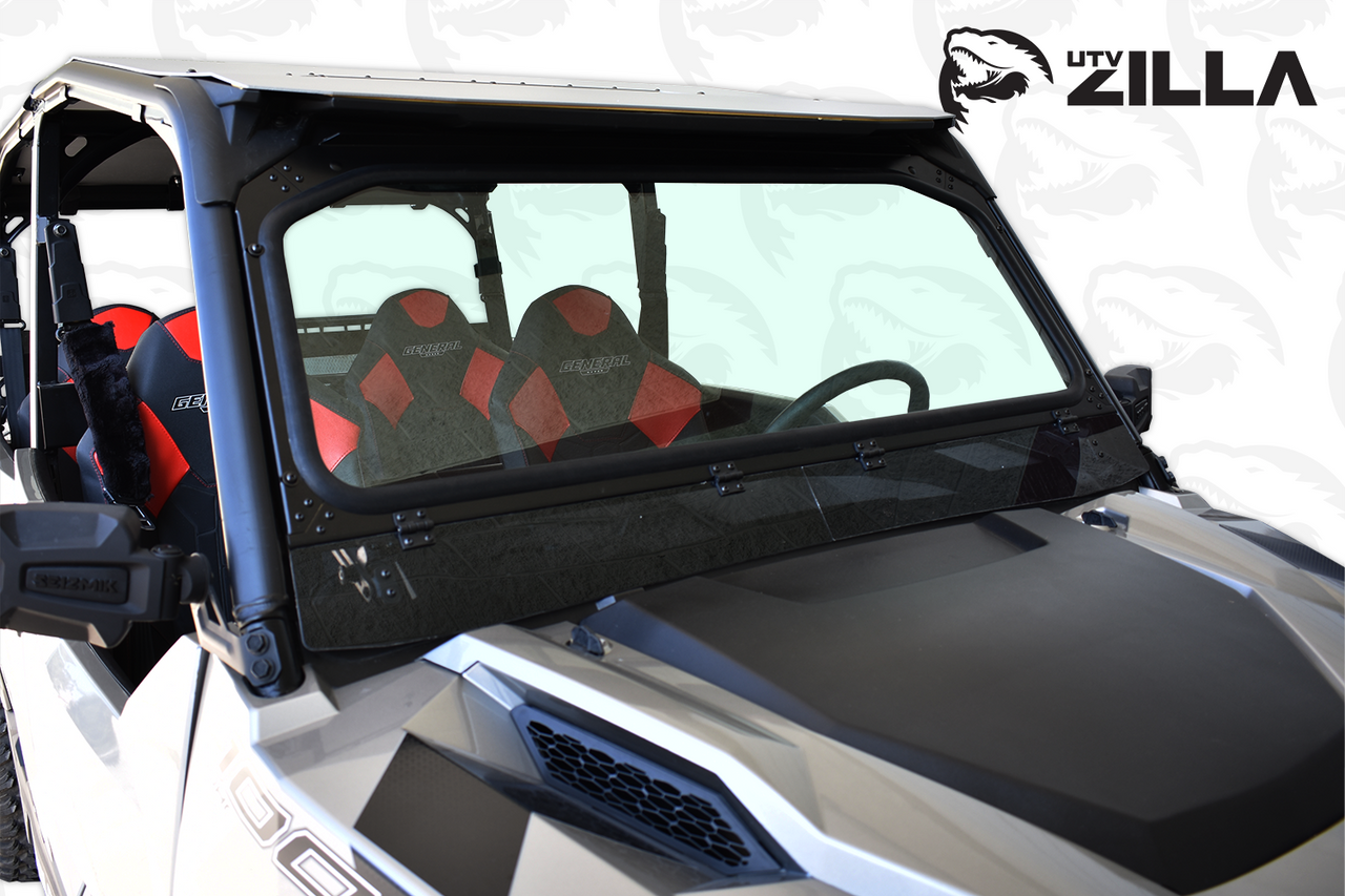 Polaris General Vented Glass Windshield Utvzilla