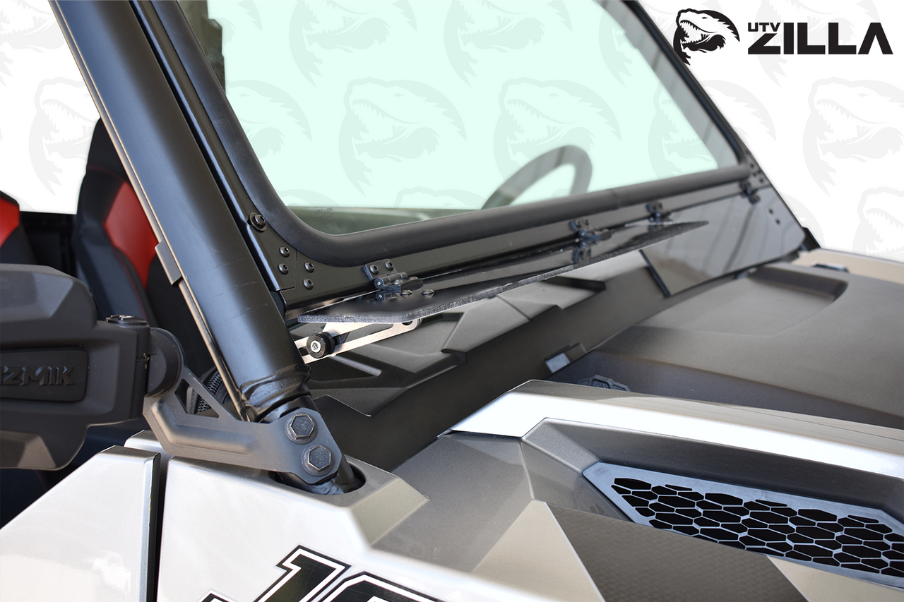 Polaris General Vented Glass Windshield Utvzilla