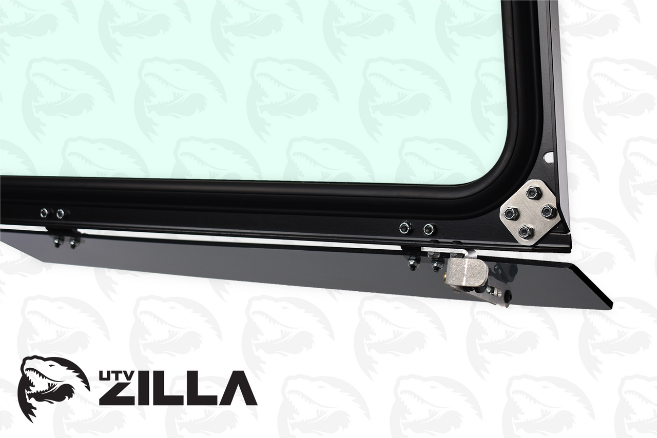 Polaris General Vented Glass Windshield Utvzilla