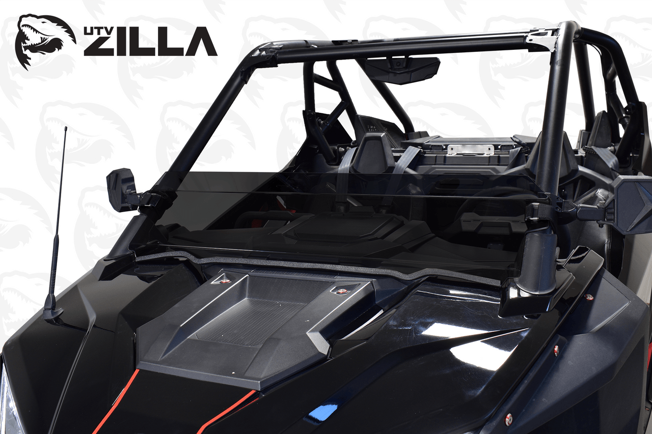 Polycarbonate Tinted Half Windshield For Pro Xpturbo Rpro R Utvzilla