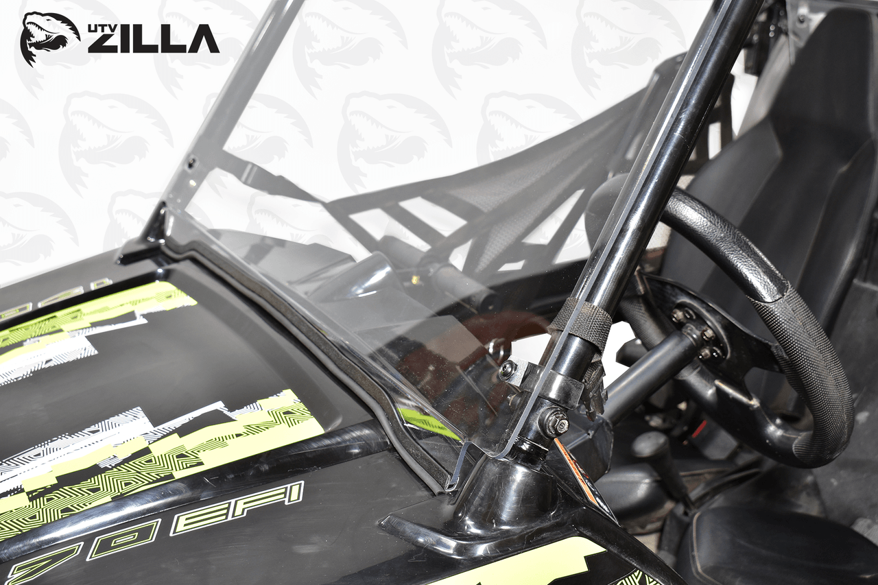 Rzr 170 Full Clear Polycarbonate Windshield Utvzilla