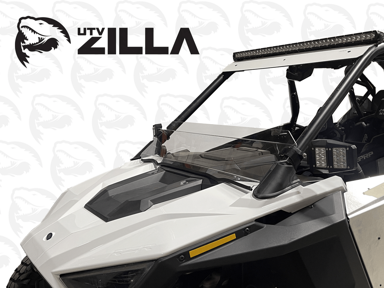 Rzr Pro Xp Clear Half Polycarbonate Windshield Utvzilla