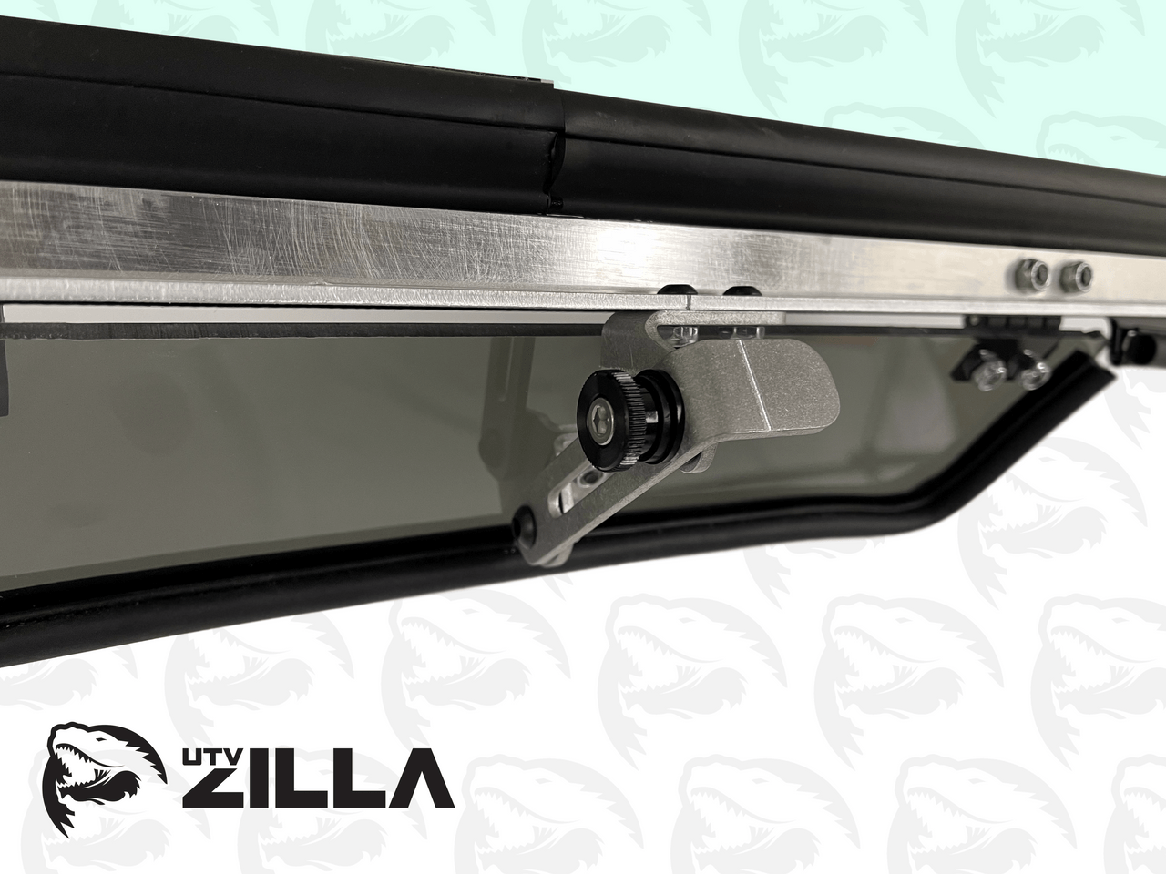 Vented Glass Windshield For Polaris Rzr Trail With Wiper Utvzilla