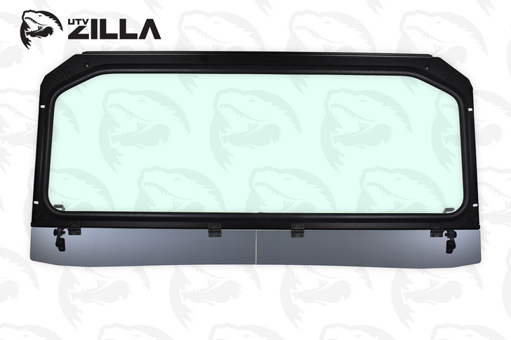 Polaris General Vented Glass Windshield Utvzilla