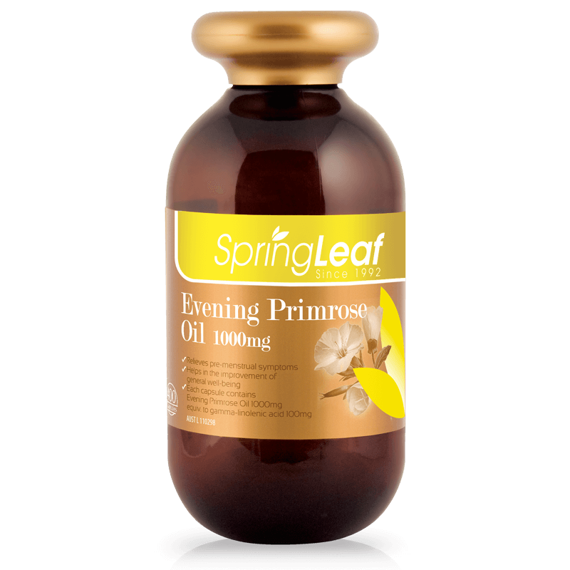 Springleaf-Evening Primrose Oil 1000mg 400 Capsules - Care Vitamins Online