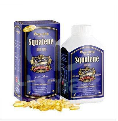 Top Life Squalene 1000Max Pure 99.9% - 365 Capsules - Care Vitamins Online