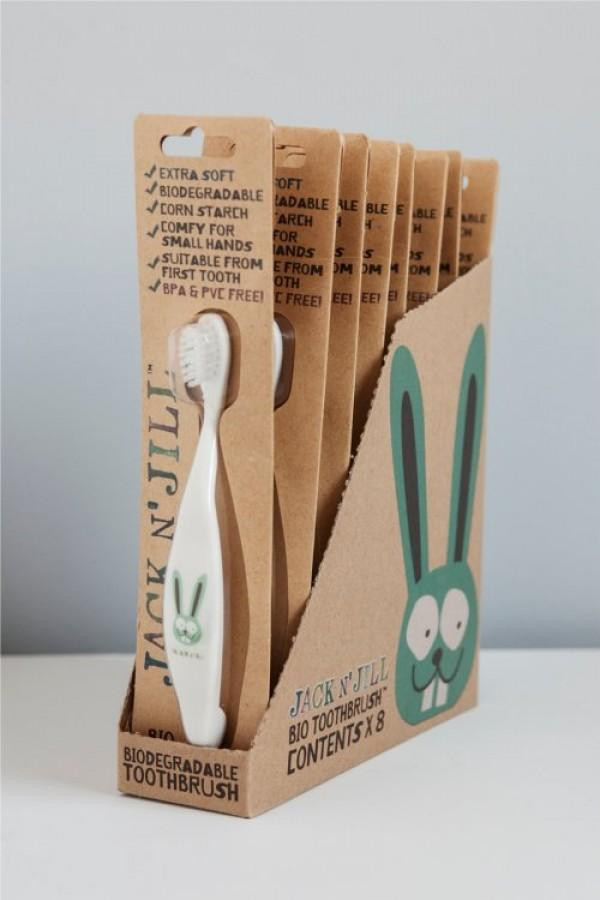 Jack n' Jill Bio Toothbrush Bunny - Care Vitamins Online