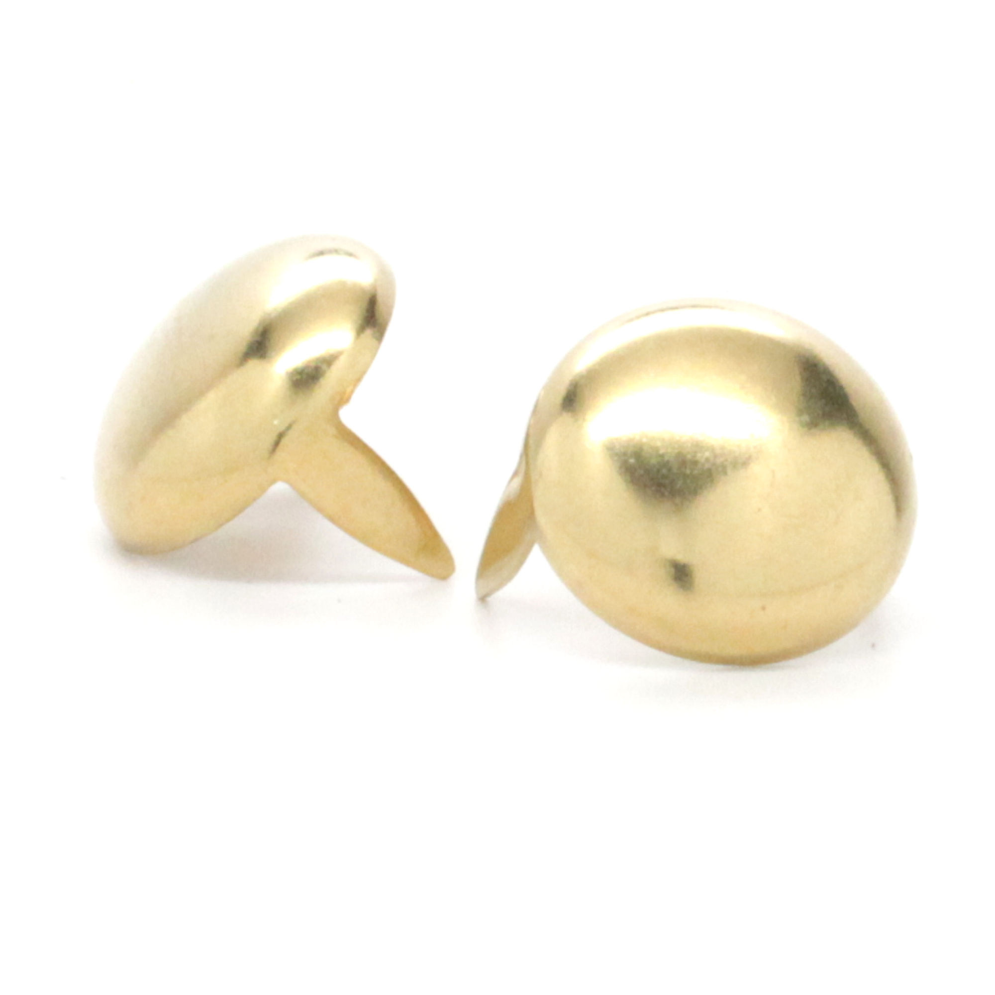 Brass Dome Nail Head Spots 5/8" Dia. 100 pk. NH20339-01 - Stecksstore