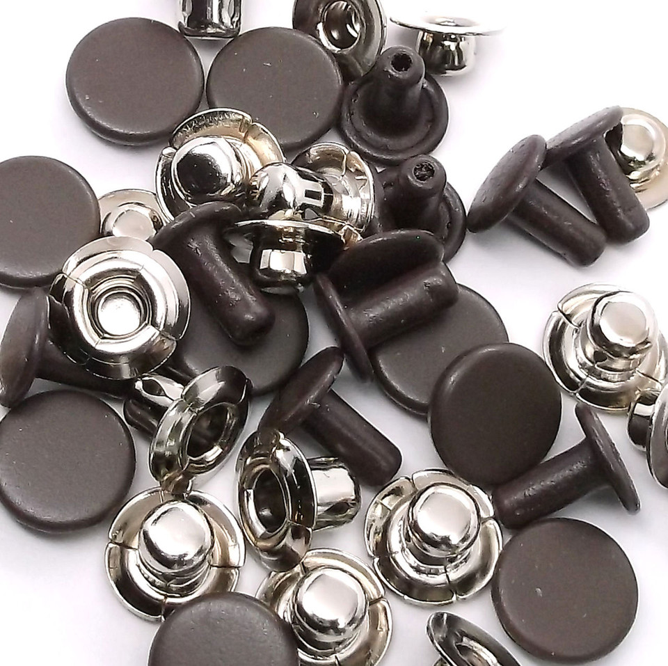 Segma Snap Fasteners All Purpose Line 16 Brown 10 Pack 1250-02 ...