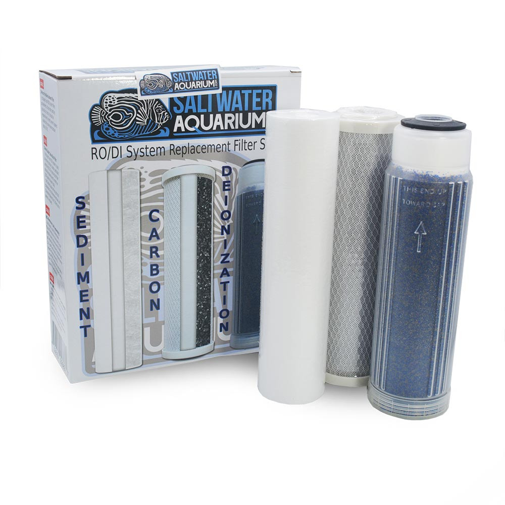 Universal RODI Replacement Filter Set Kit (Sediment, Carbon, DI ...